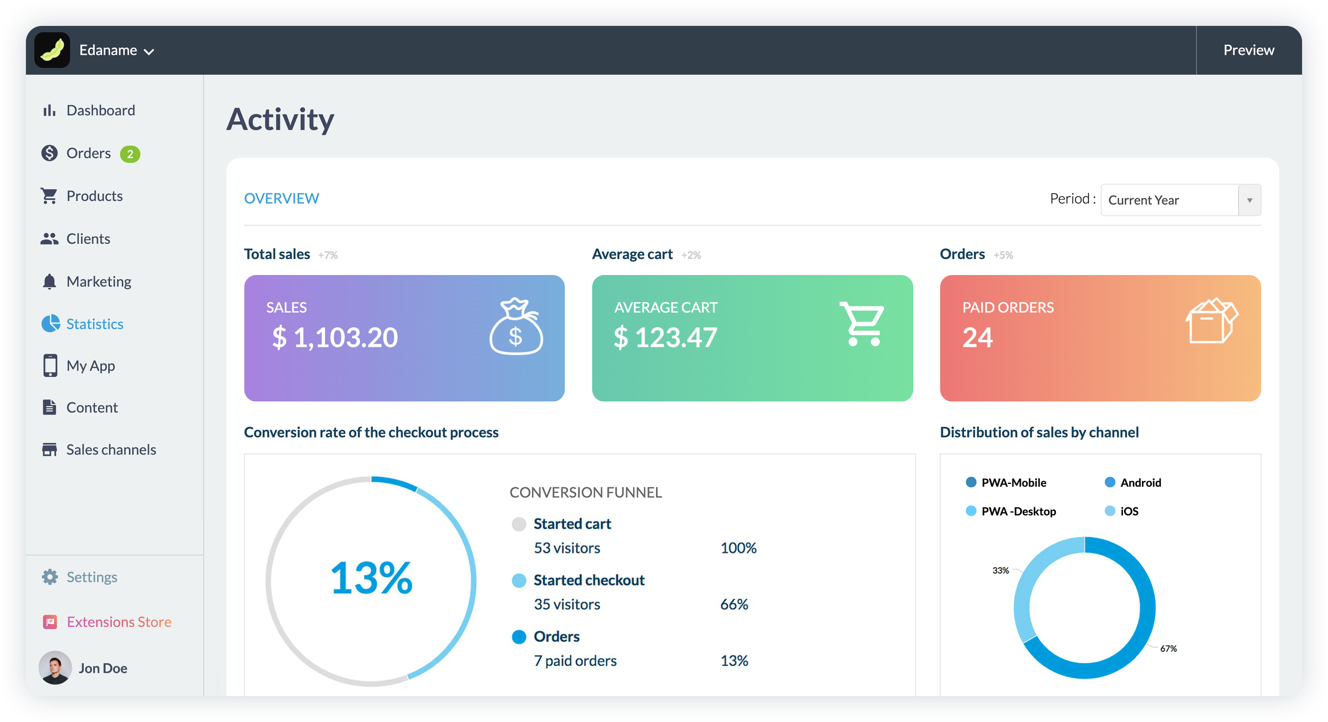 The app builder for eCommerce