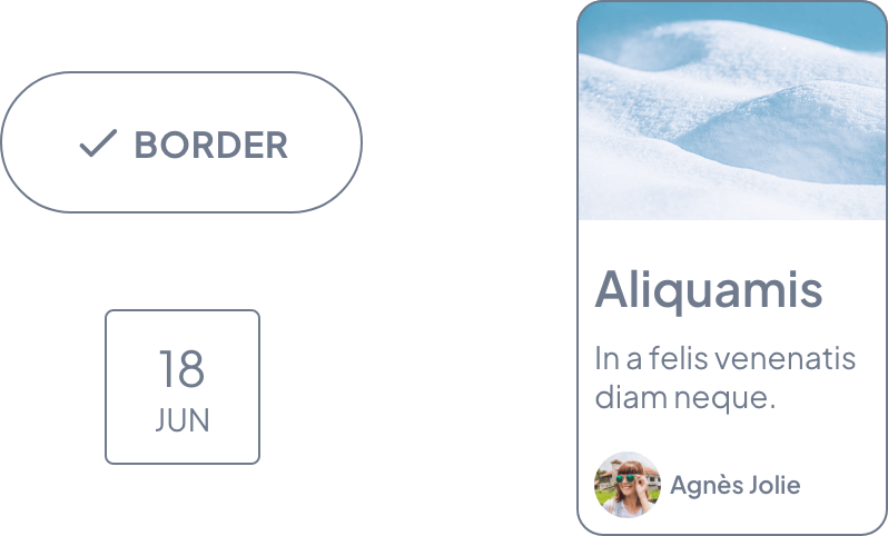 Border atom | GoodBarber's Design System