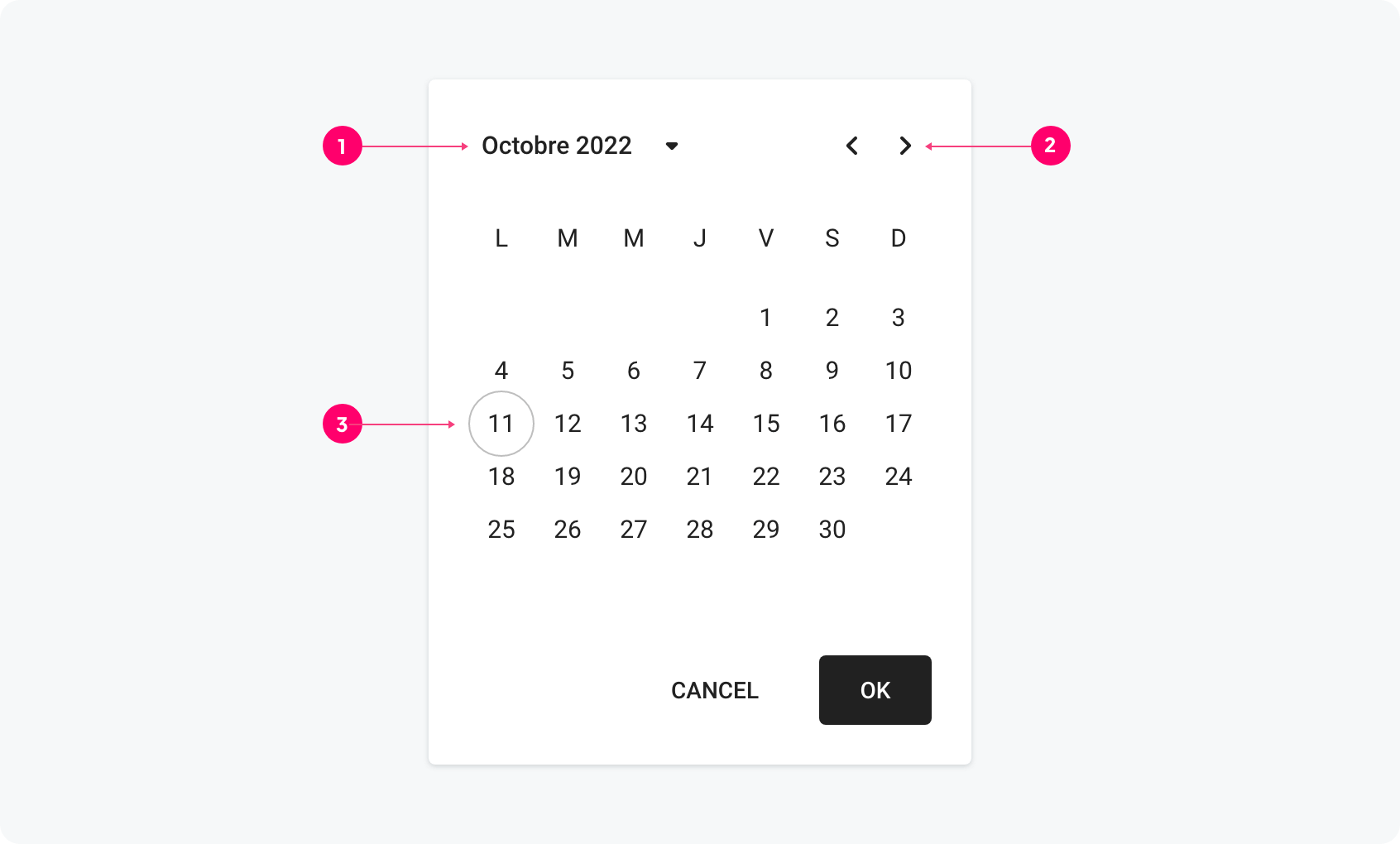 Date & Time Picker | GoodBarber's Design System