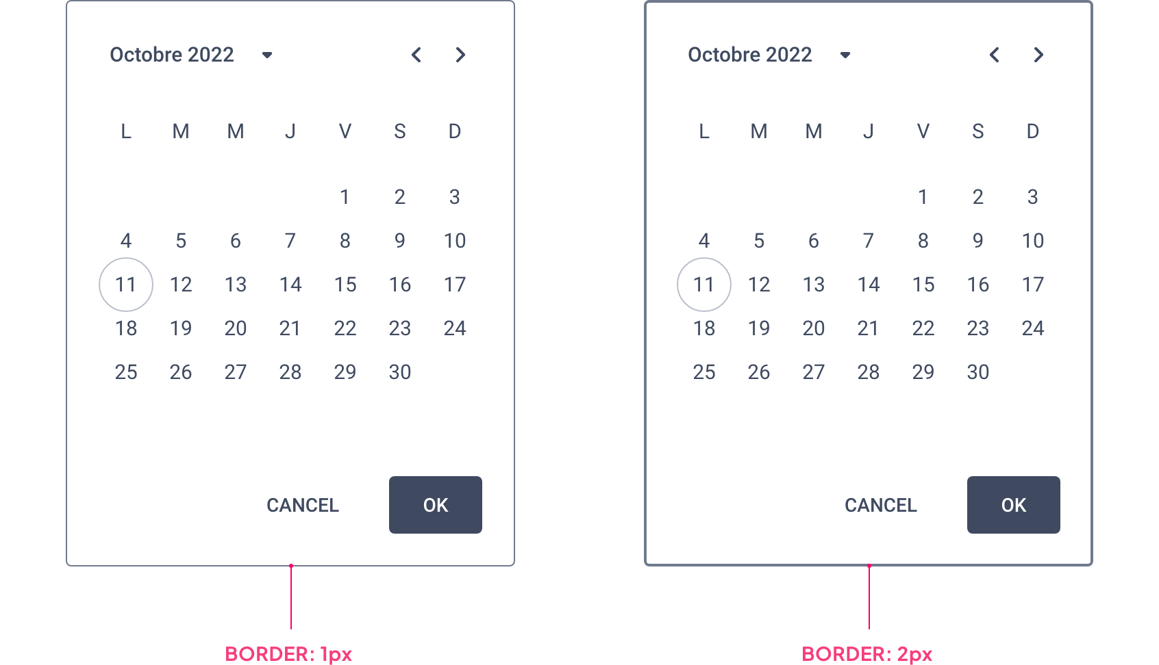 Date & Time Picker | GoodBarber's Design System