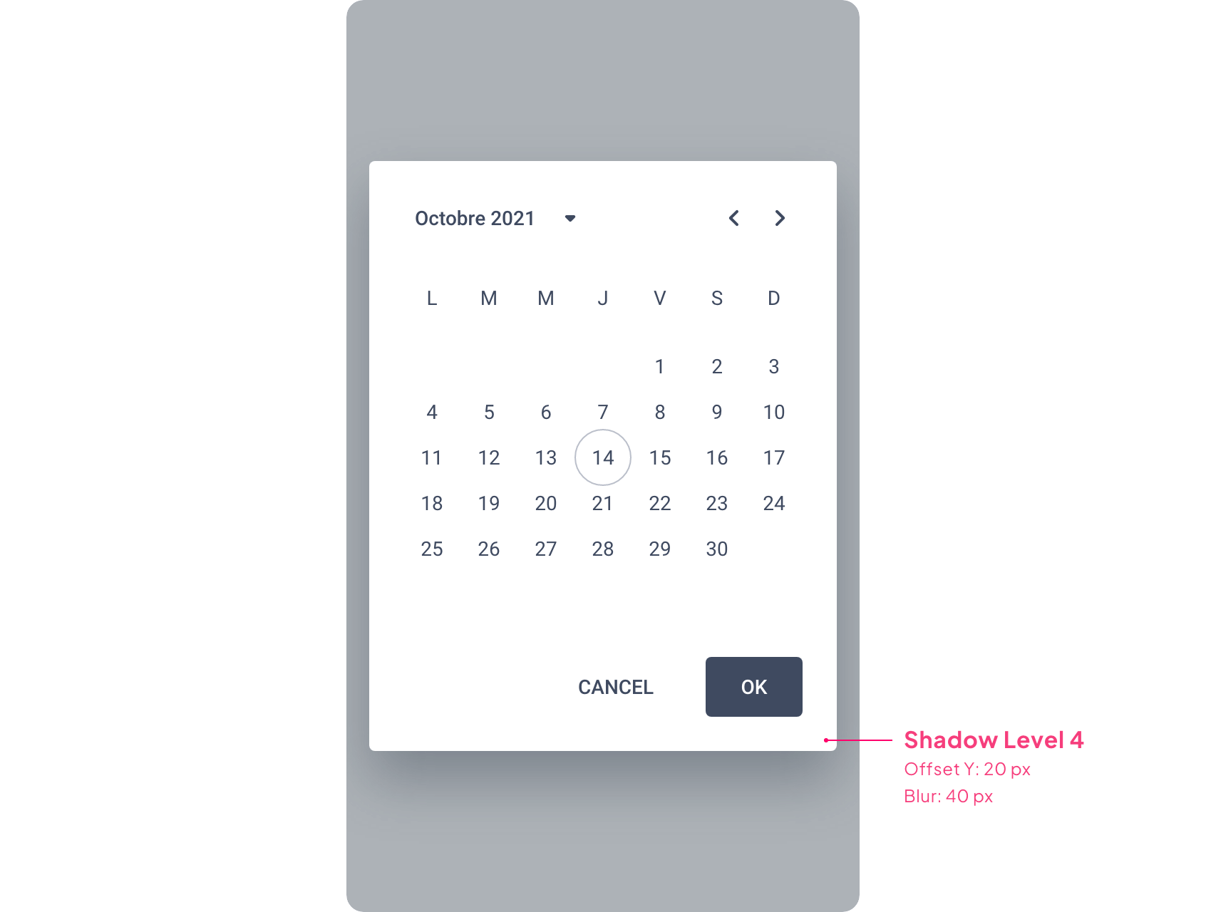 Date & Time Picker | GoodBarber's Design System