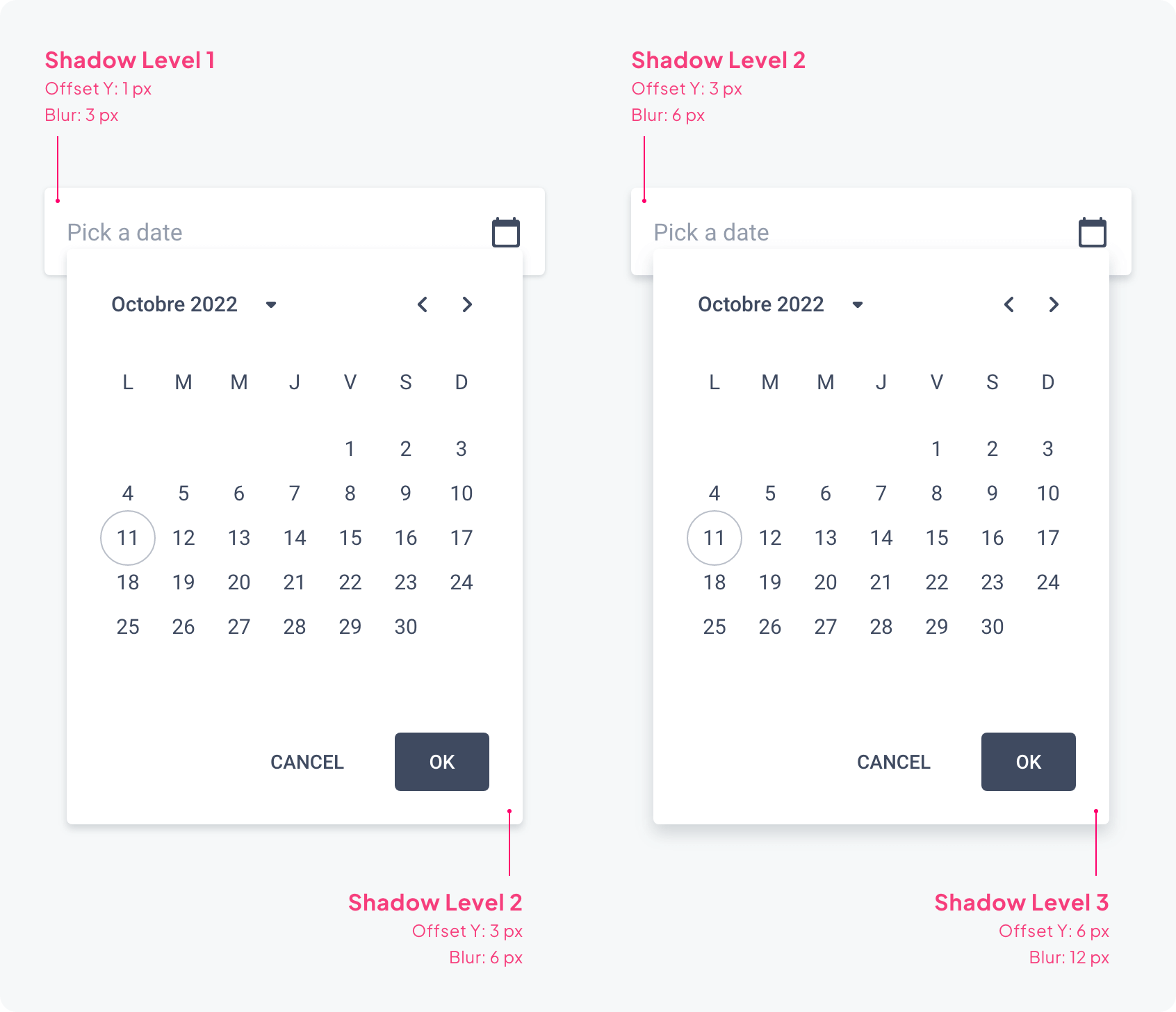Date & Time Picker | GoodBarber's Design System