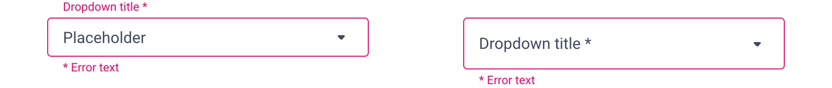 Dropdown | GoodBarber's Design System