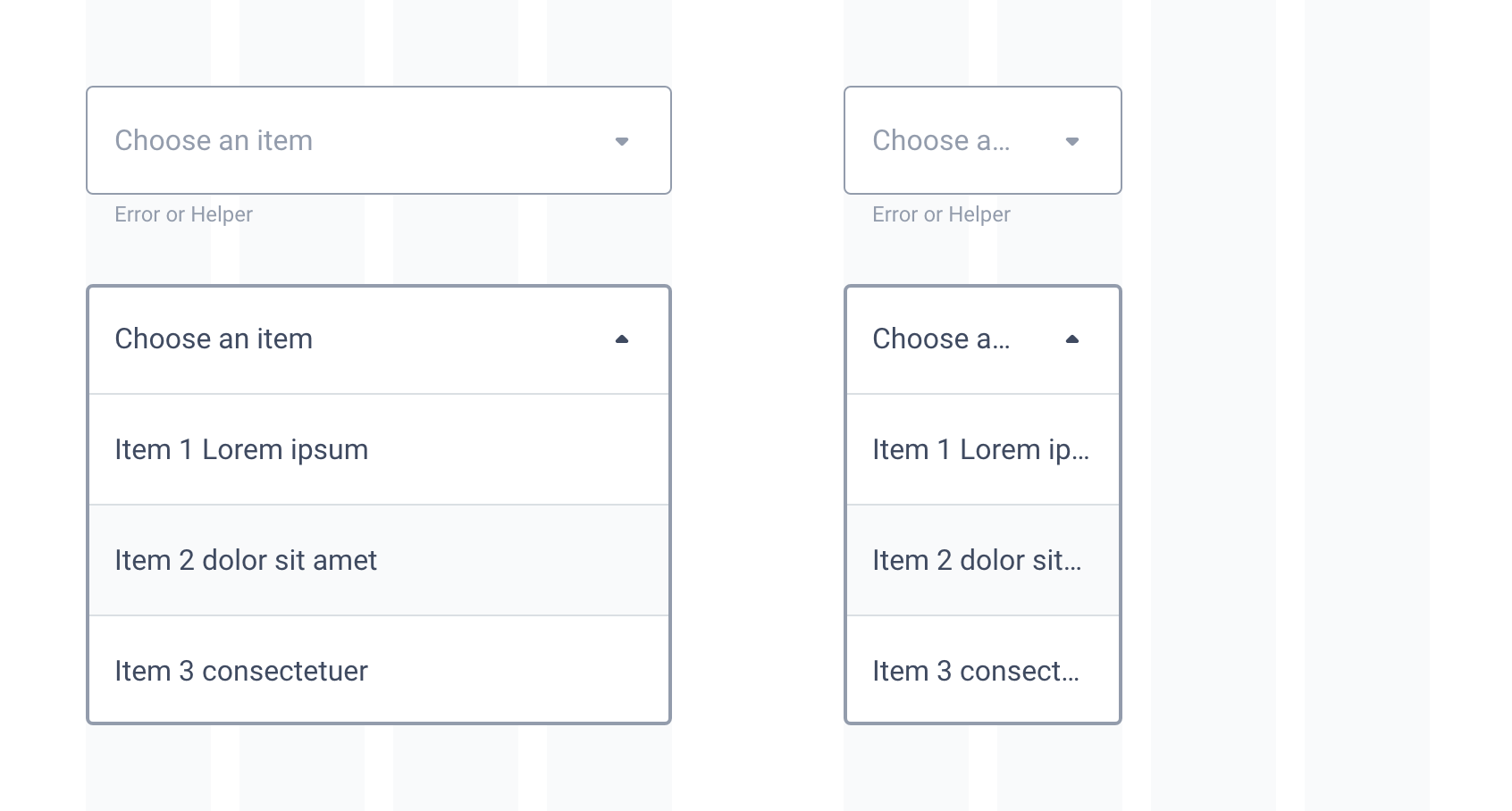 Dropdown | GoodBarber's Design System
