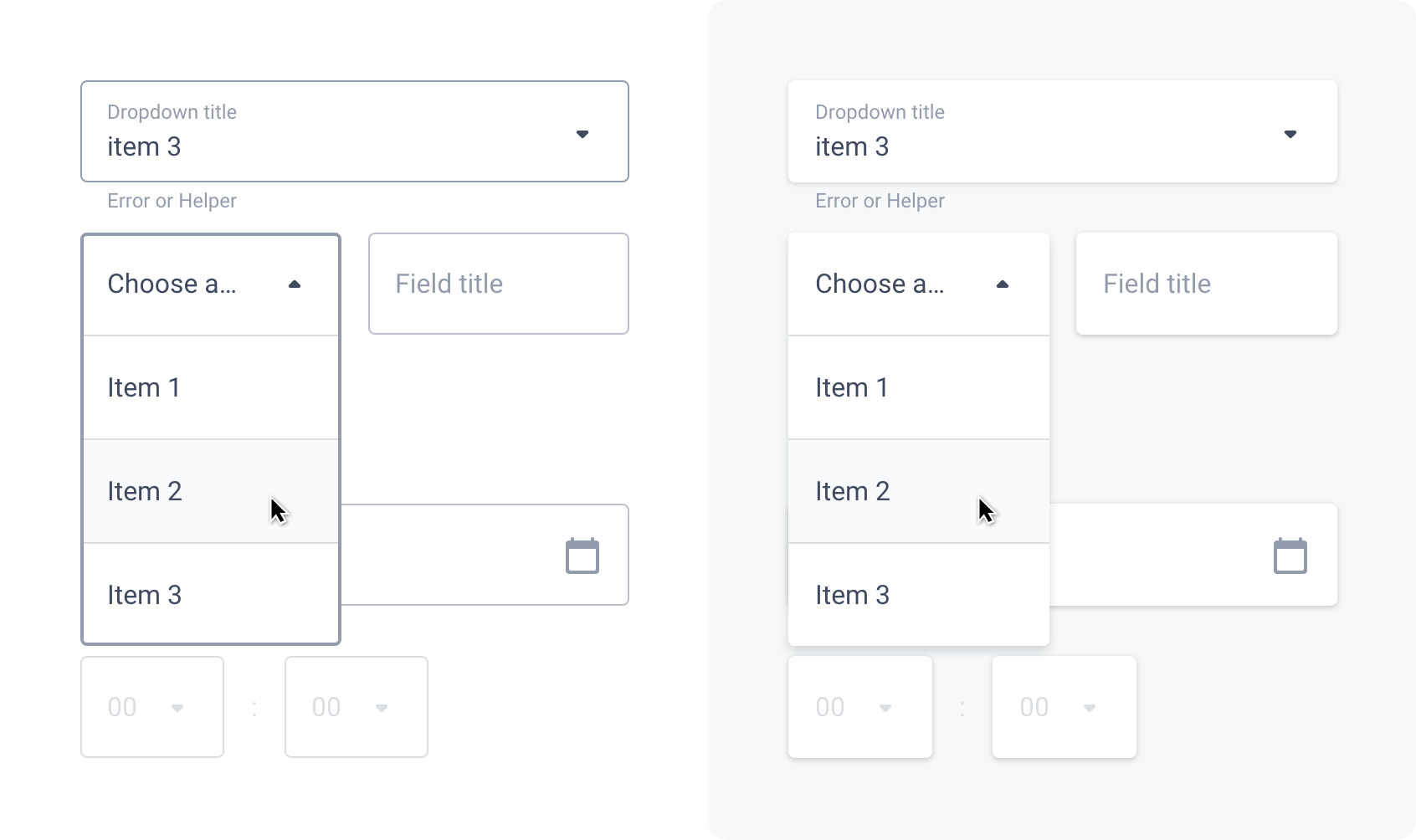 Dropdown | GoodBarber's Design System