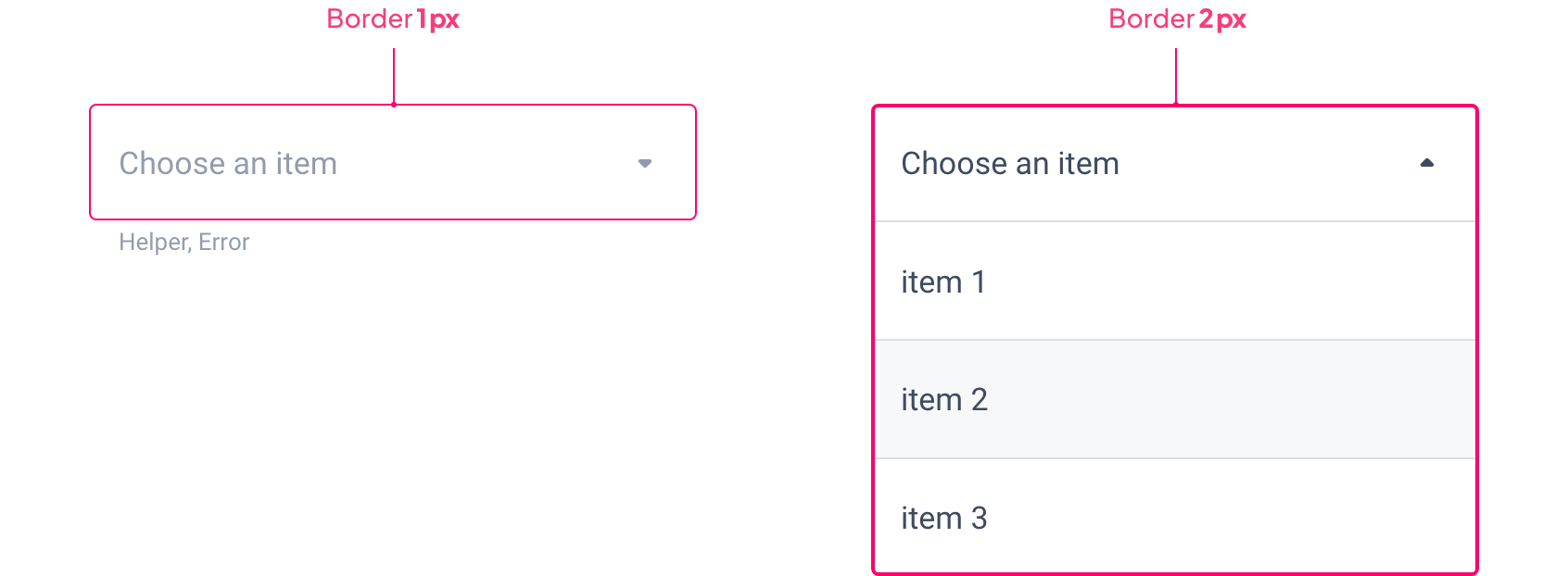 Dropdown | GoodBarber's Design System