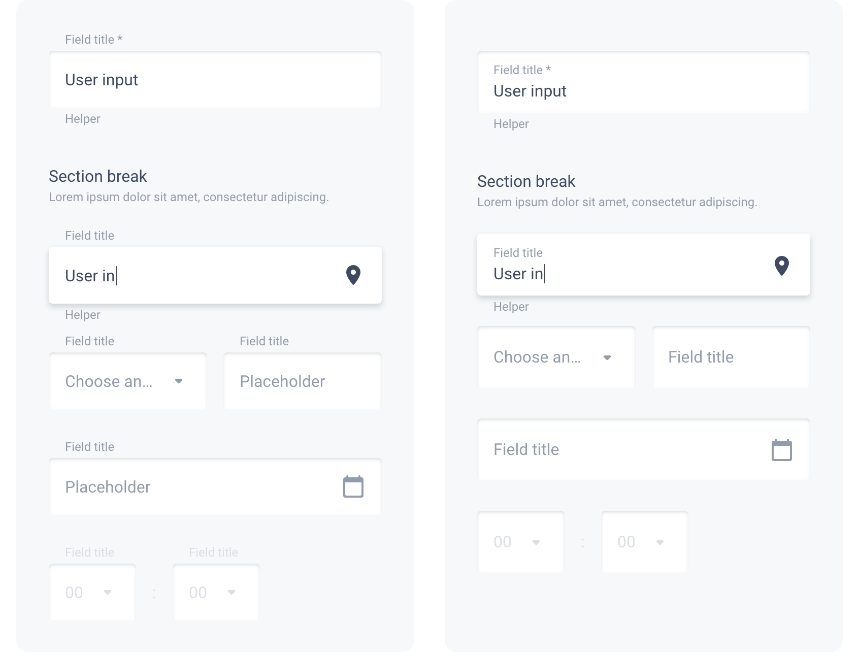 Form | GoodBarber's Design System