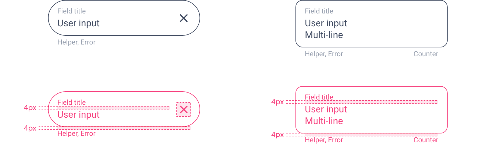Text Field | GoodBarber's Design System