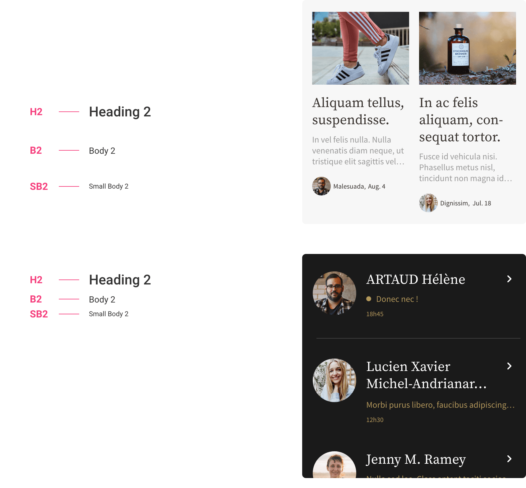 Typography | GoodBarber's Design System