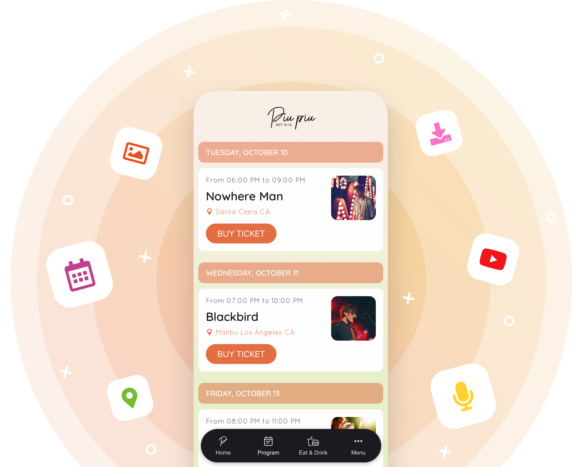 Create an Event planning app - Event app builder