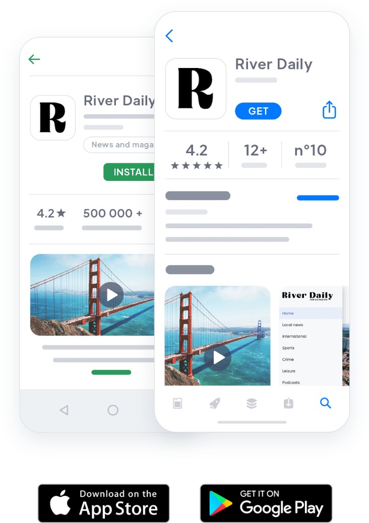 iOS and Android apps App Builder - Native App Builder