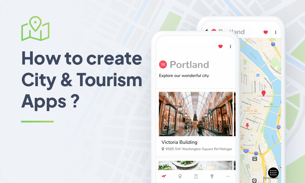Create a travel guide app for Tourism - Travel app builder
